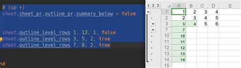 Outlinelevelrows Err · Issue 24 · Caxlsxcaxlsx · Github
