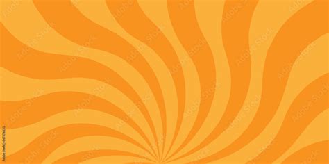 Vector Abstract Orange Sun Rays And Sunburst Backdrop Background
