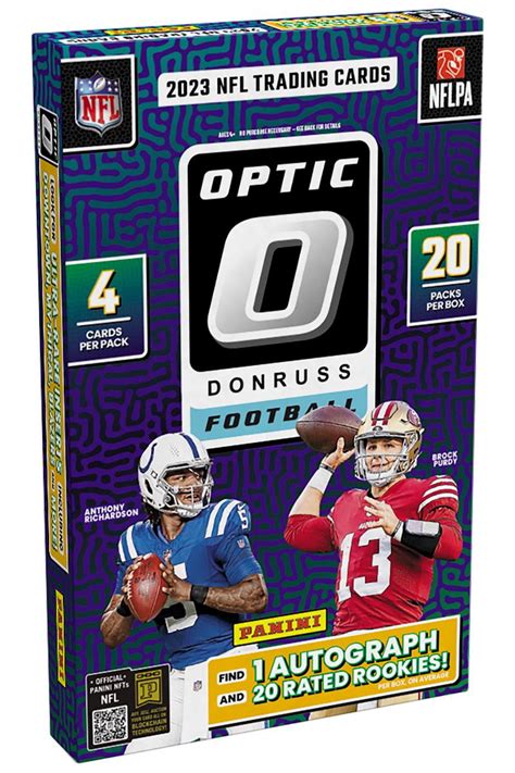2023 Panini Donruss Optic Football Hobby Box Presell Da Card World