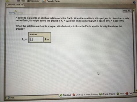 Solved Print Calculator D Periodic Table Question 33 Of 33