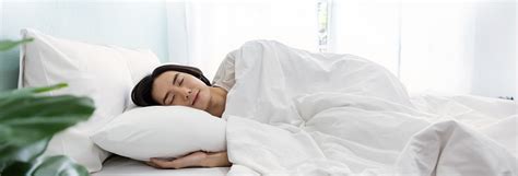 매력적인 미소를 지은 젊은 행복한 아시아 한국 남자의 초상화는 실내 아파트 침실에 누워 자고 있다 아시아 남자는 복사 공간이 있는 침대에서 꽉 잔다 건강 관리 좋은 밤 수면