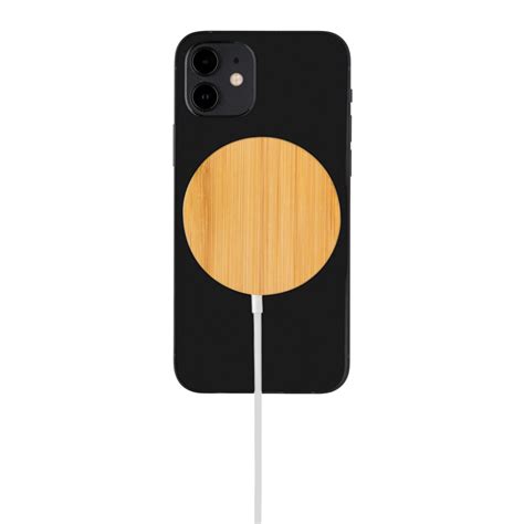 MagSafe 10W bamboo magnetic wireless charger | PrintSimple