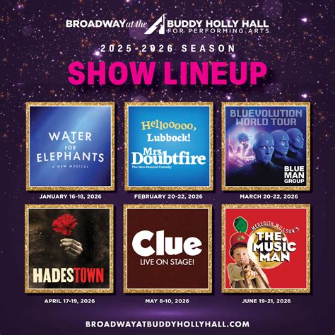 🎤 The Buddy Holly Hall Of Performing Arts And Sciences Facebook