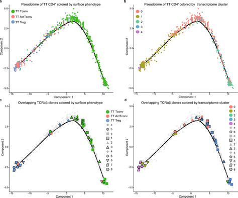 Monocle Single Cell Trajectory Of Tumor Infiltrating Cd4⁺ Tc From