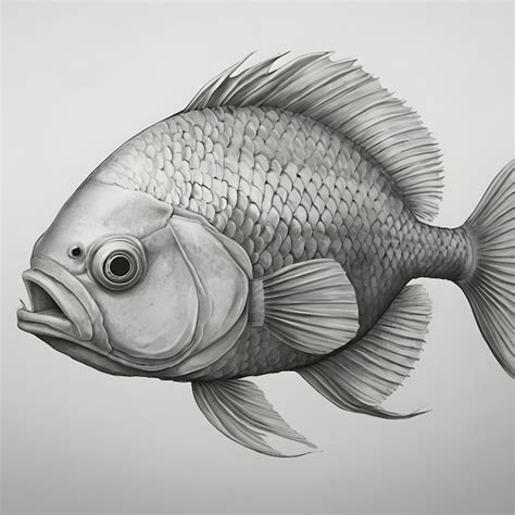 87 000 Hyperrealistic Fish Drawing Pictures
