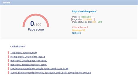 Web Page Size Checker Test HTML Page Size In Kilobytes