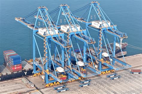 Qingdao Automated Container Terminal Starts Operations Cn