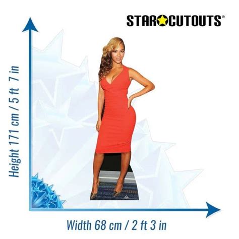 Beyonce Life Size Cardboard Cut Out