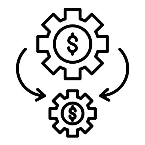 Business Process Automation Line Icon Vector Art At Vecteezy