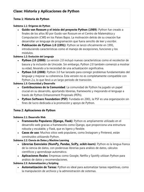 Phyton Para Principiantes Pdf Python Lenguaje De Programación Software De La Aplicacion