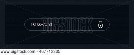 Empty Password Field Vector Photo Free Trial Bigstock