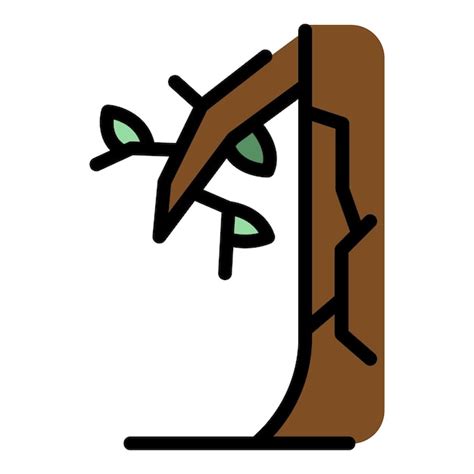 Premium Vector Garden Trimming Icon Outline Vector Plant Lawn Tree Hedge Color Flat