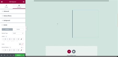 How To Create An Elementor Vertical Divider PHP ROUTE