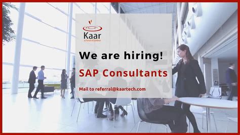 Priyadharshini M On Linkedin Kaar Tech Is Hiring Sap Professionals Apply Now