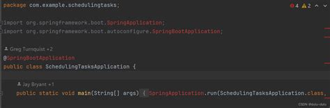 无法解析符号 ‘springbootapplication 无法解析符号 springbootapplication csdn博客