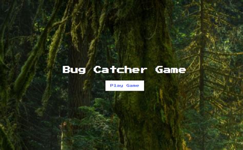 Bug Catching Game Using Htmlandcss In Vanillajs With Source Code Sourcecodester