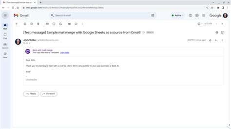 How To Integrate Google Sheets With Mail Merge In Gmail