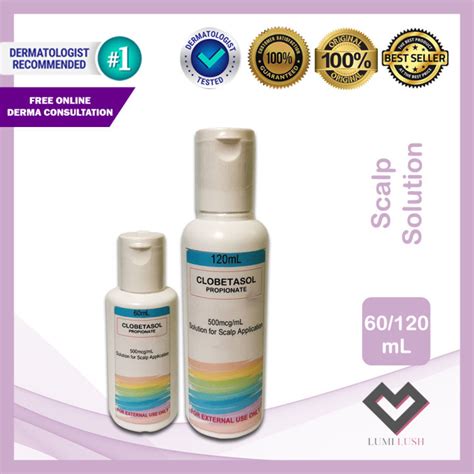 Clobetasol Scalp Solution 500mcg Ml 60ml Or 120 Ml Lazada Ph