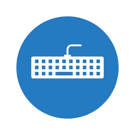premium vector computer hardware keyboard icon