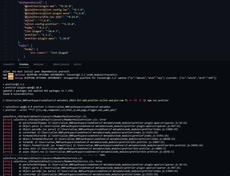 [error] At Parsetextwithspawn · Issue 394 · Dangmai Prettier Plugin Apex · Github