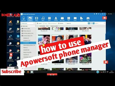 How To Use Apowersoft Phone Manager Youtube
