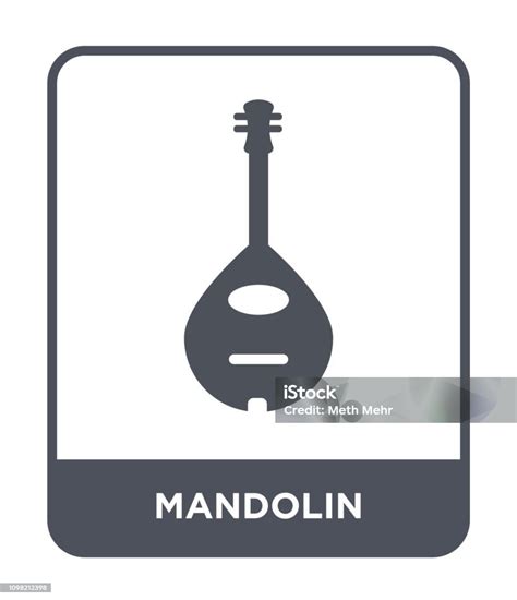 흰색 바탕에 만돌린 아이콘 벡터 만돌린 유행 가득 음악 및 미디어 컬렉션에서 아이콘 0명에 대한 스톡 벡터 아트 및 기타 이미지 0명 기타 현악기 긴 Istock