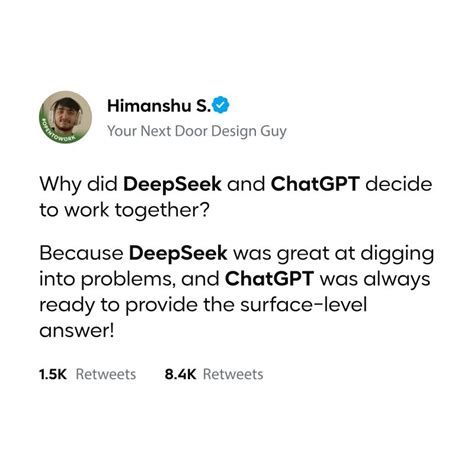 Himanshu S On Linkedin Technews Artificialintelligence Deepseek Openai