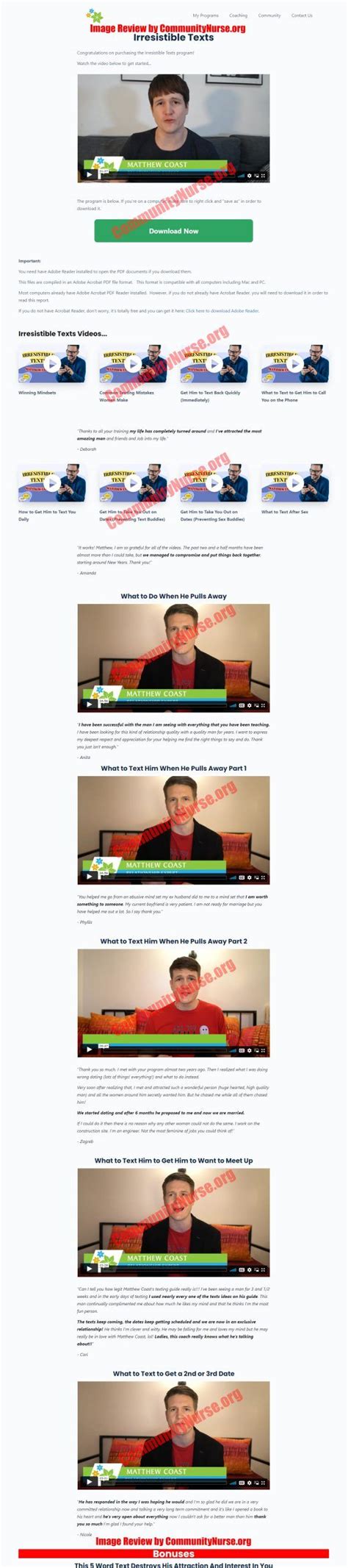 Irresistible Texts Review Does It Actually Work And Is It Worth Getting