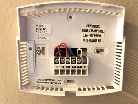 Very Confused By My Homes Thermostat Wiring Y O W B Nest