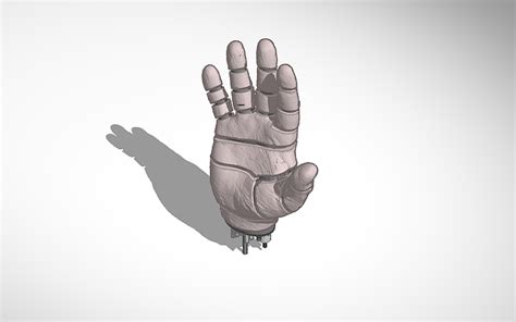 3d Design Bionic Hand Tinkercad