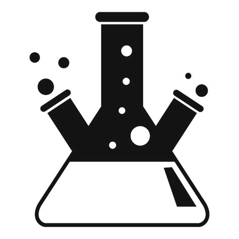 Premium Vector Test Lab Flask Icon Simple Illustration Of Test Lab Flask Vector Icon For Web