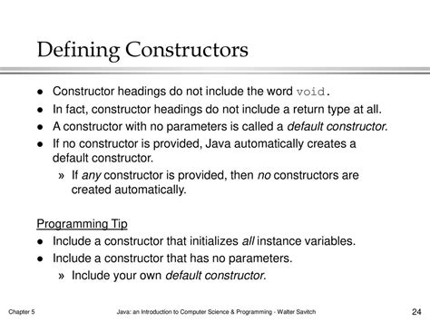 More About Objects And Methods Chapter 5 Programming With Methods Ppt