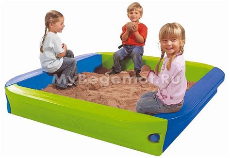 Песочница Big с тентом. Игры с песком и водой - Купить в Москве