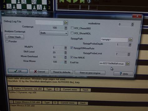 Engine Analysis Rcomputerchess