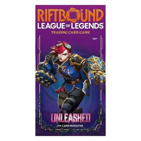 Riftbound League Of Legends Tcg Set Three Unleashed Booster