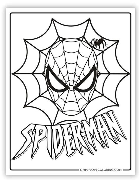 Free Spiderman Coloring Pages Spiderman Mess Free Coloring Book For