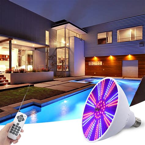 Joernso Led Swimming Pool Light Remote Control High Brightness Energy