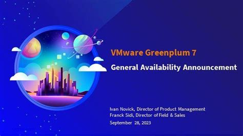 Tanzu Data On Linkedin Introducing Vmware Greenplum 7 The Unified Platform For Bi To Ai