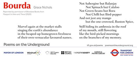 Celebrating Windrush Day Poems On The Underground