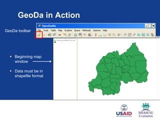 Exploratory Spatial Analysis Using GeoDa PDF