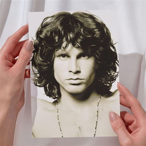 Jim Morrison Rock Art Print Iconic Music Legend The Doors Retro Decor