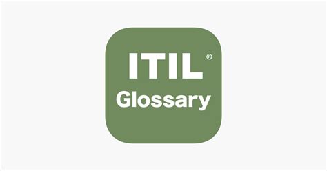 ‎itil 2011 Glossary On The App Store