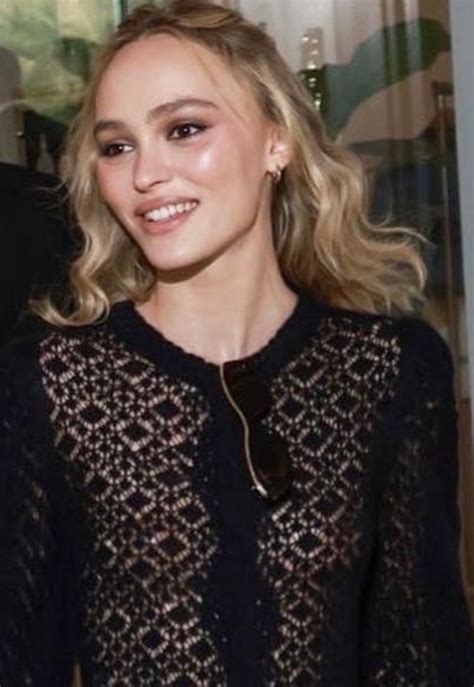 Lily Rose Depp See Through Nipple Dress Of The Day