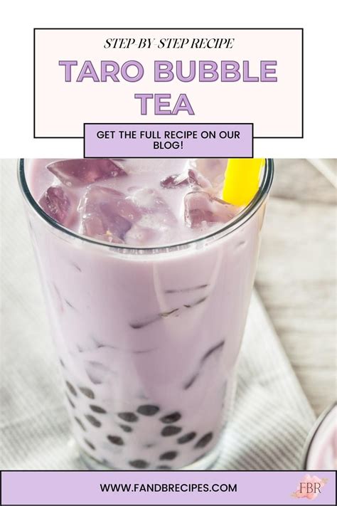 Ube Milk Tea Ube Bubble Tea Artofit
