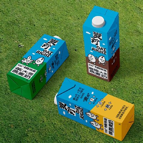 오트 우유 패키지 브랜딩 브랜드 디자인·가이드 포트폴리오 크몽