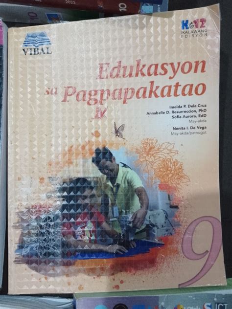 Grade 9 Textbook Esp Vibal Edukasyon Sa Pagpapakatao Hobbies And Toys