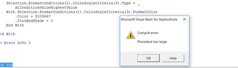 Excel How To Do Conditional Formatting Of Colour Scale In Vba In A
