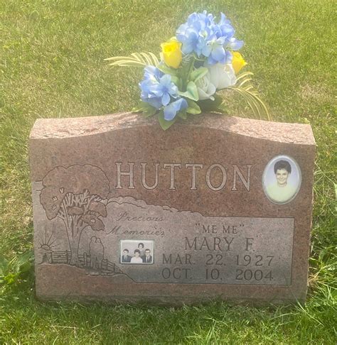 Mary Frances Dorsey Hutton 1923 2004 Monumento Find A Grave
