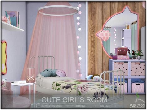 The Sims Resource Cute Girls Room Cc Only Tsr