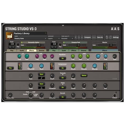 Aas String Studio Vs 3 Thomann Uk